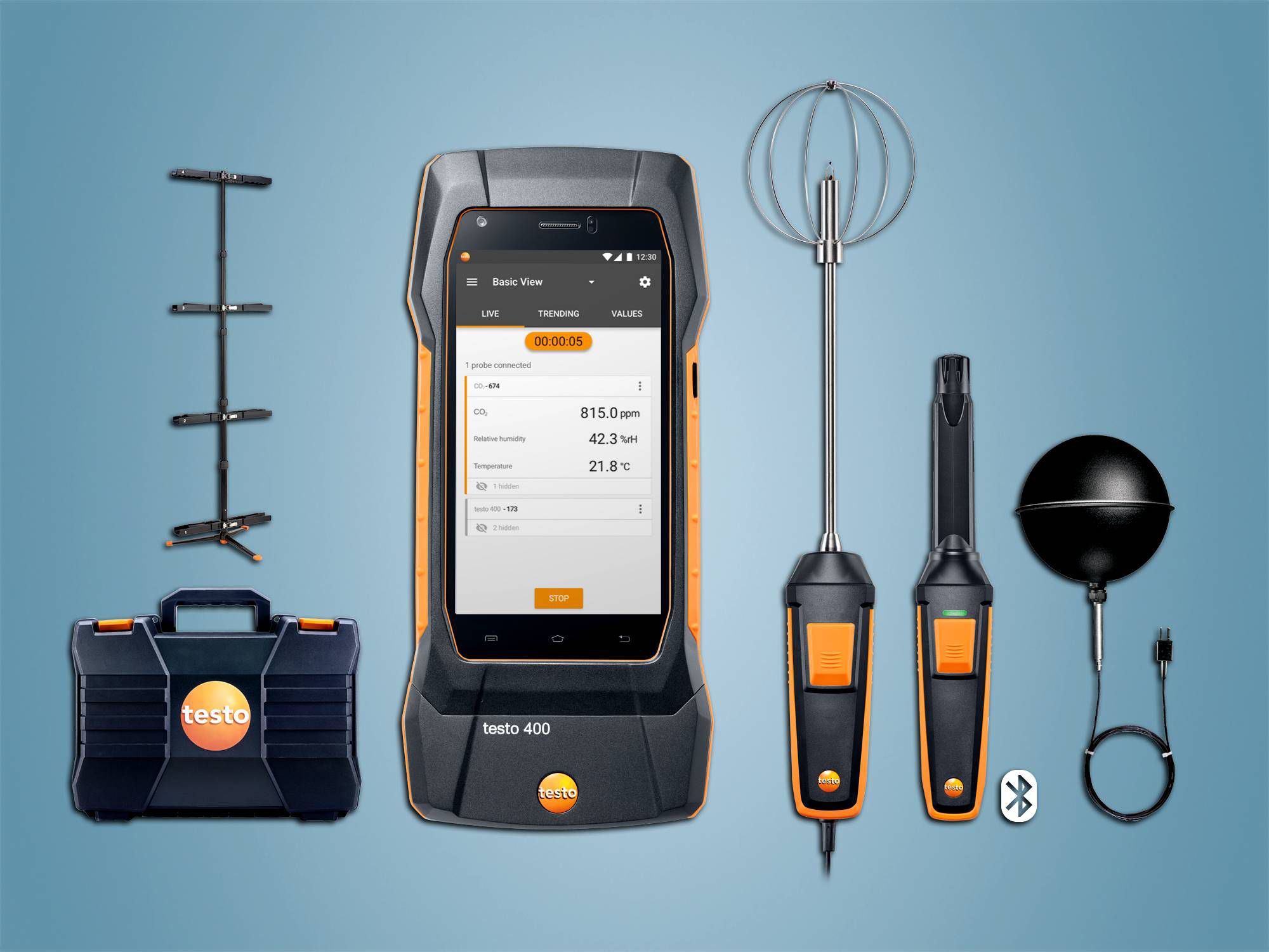 德图testo 400舒适度室内空气质量测量 | 德图官网